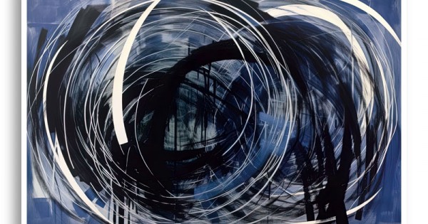 Circles Abstract Art Print