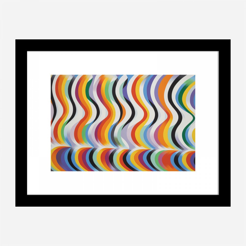 Wave Of Color 3 Abstract Art Print