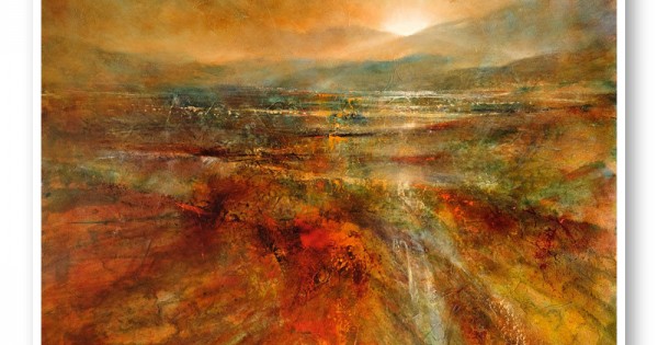 Sunrise Abstract Art Print