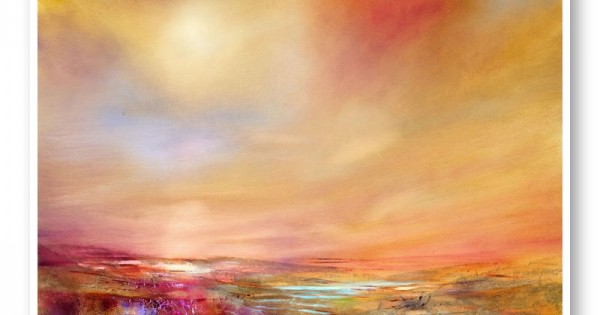 Touch The Sky Abstract Art Print