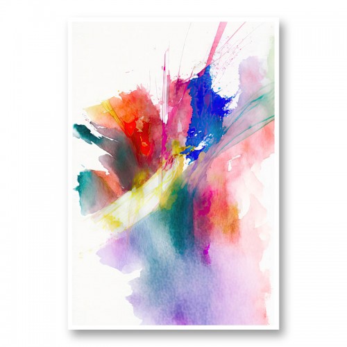 Ink Splash Abstract 22 Art Print