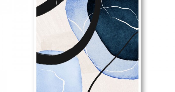 Shapley Blue 3 Line Art