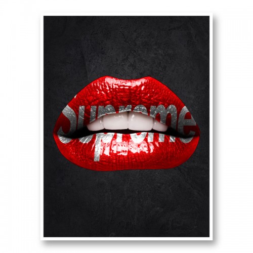 Pill Lips Art Print