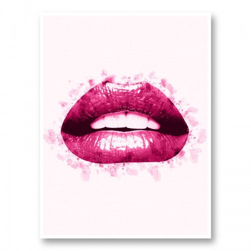 Artwork featuring a Lip theme