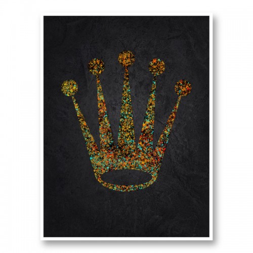 Rolex Daytona Abstract Art Print