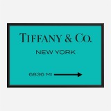 Tiffany & Co. Sign Wall Art