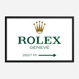 Rolex Sign Wall Art