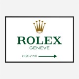 Rolex Sign Wall Art