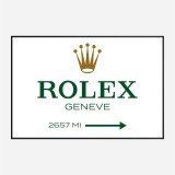 Rolex Sign Wall Art