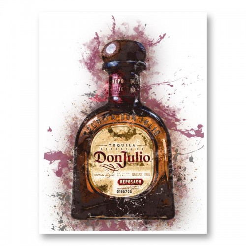 Don Julio 1942 Tequila Abstract Art Print