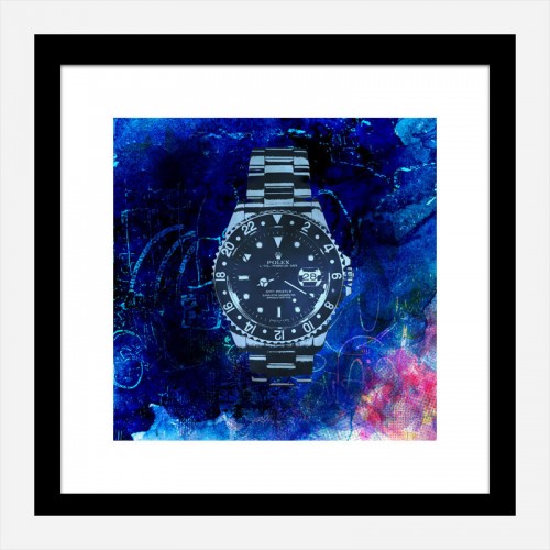 Rolex Daytona Abstract Art Print
