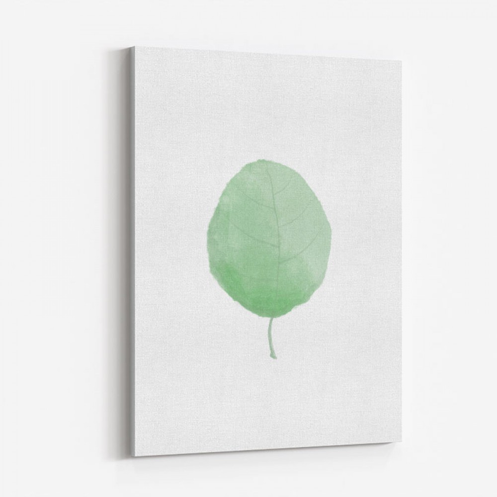Single Leaf Wall Art Print