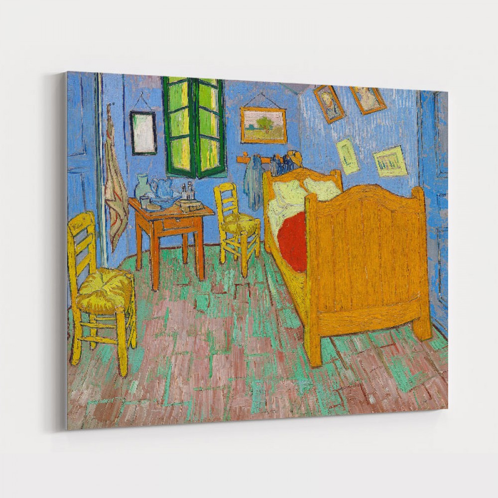 The Bedroom by Vincent Van Gogh Art Print