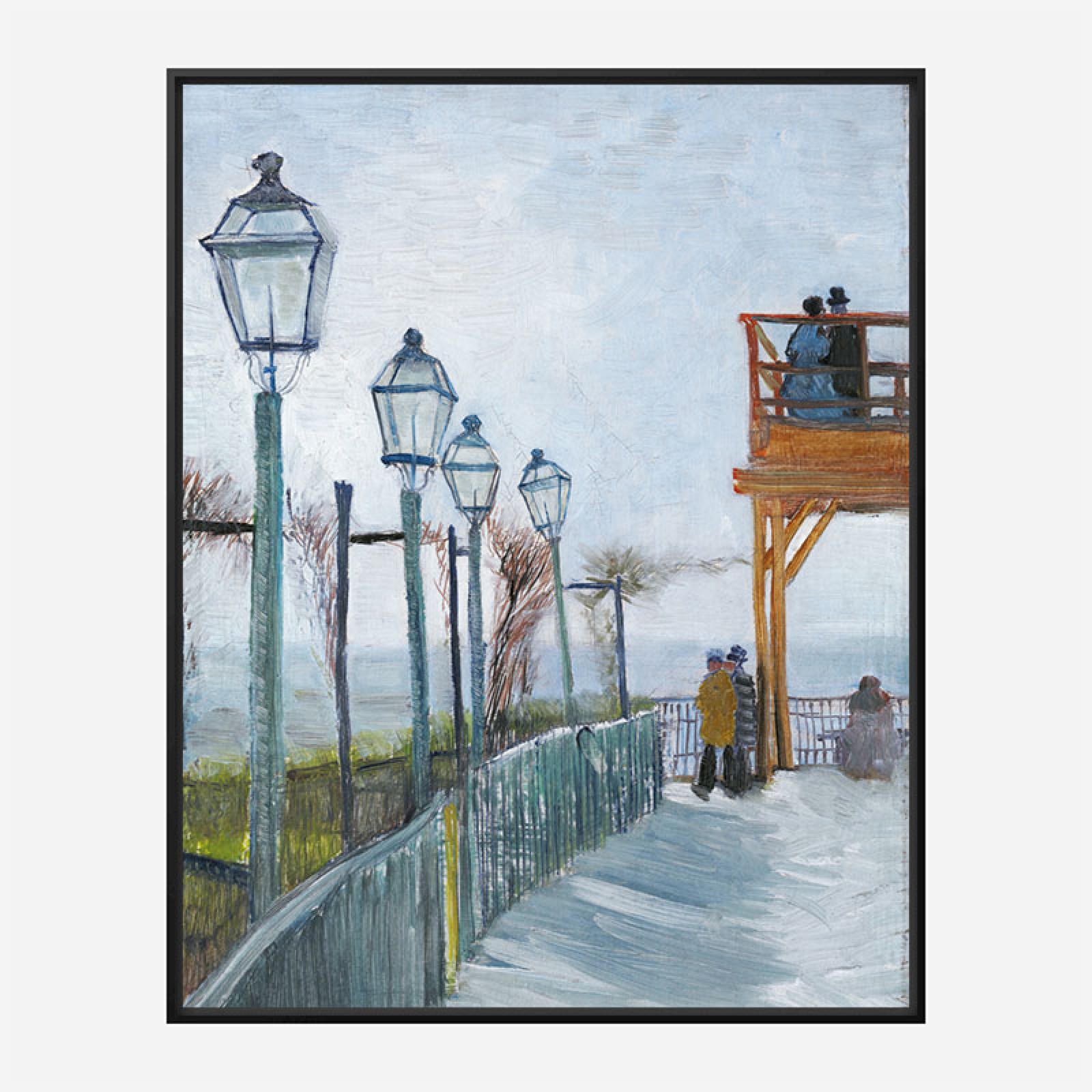 Terrace and Observation Deck at the Moulin de Blute-Fin by Vincent Van ...