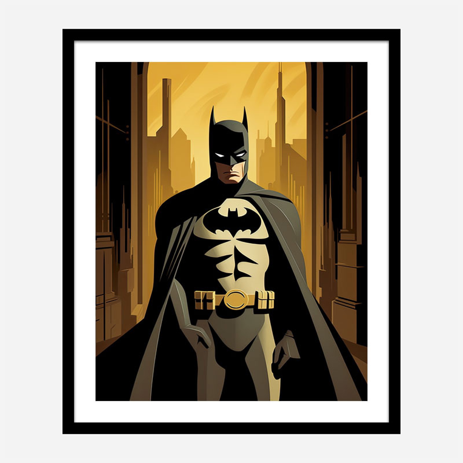 Batman Illustration Art Print