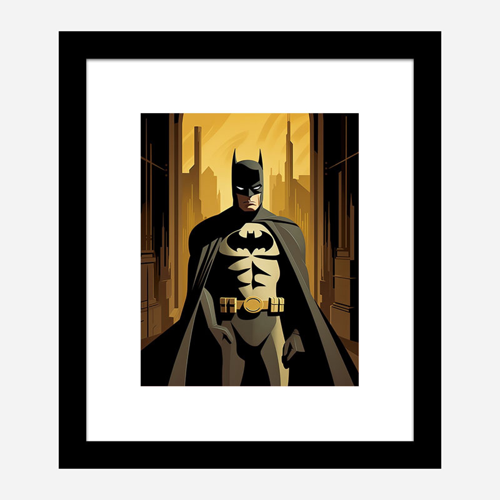 Batman Illustration Art Print