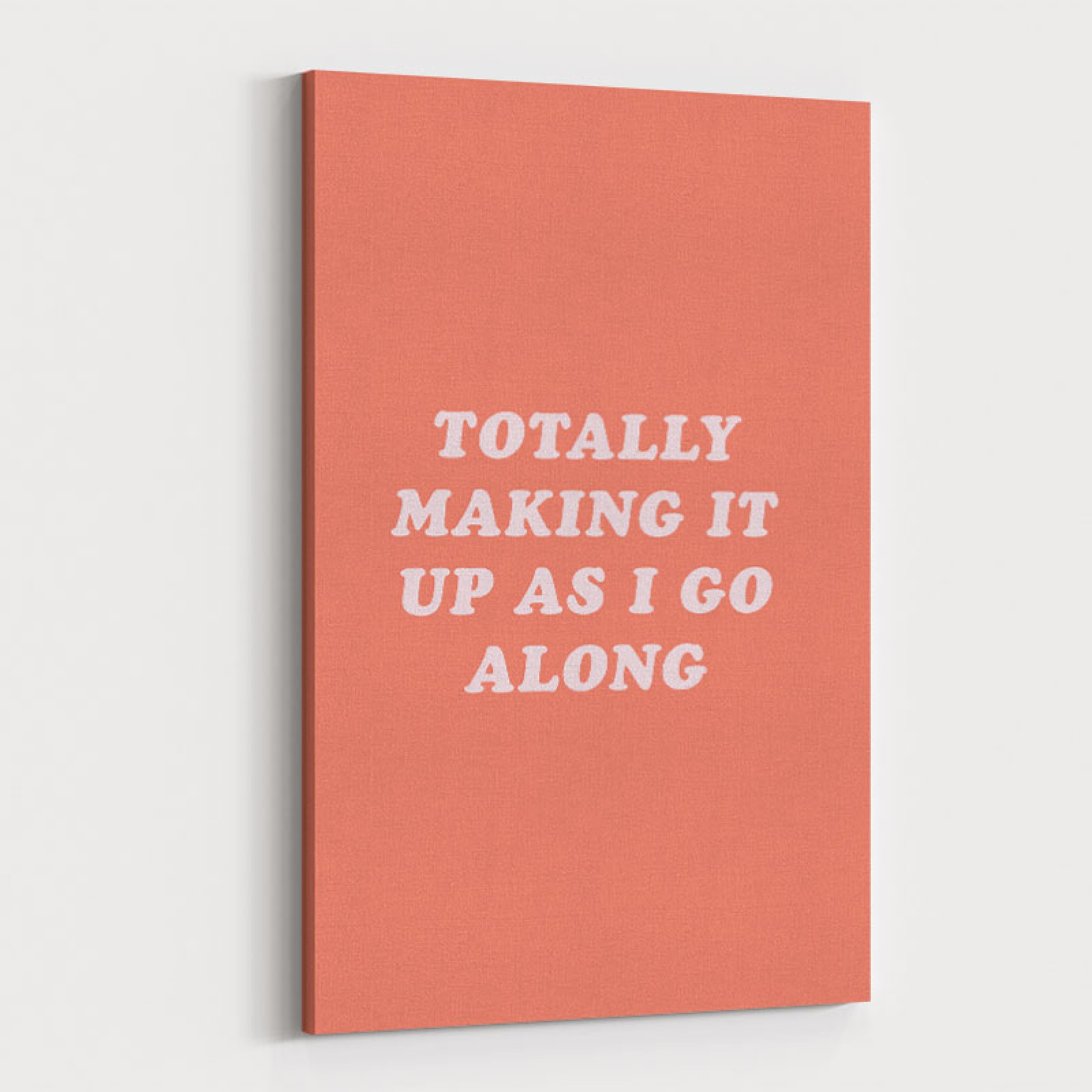 Making It Up Art Print