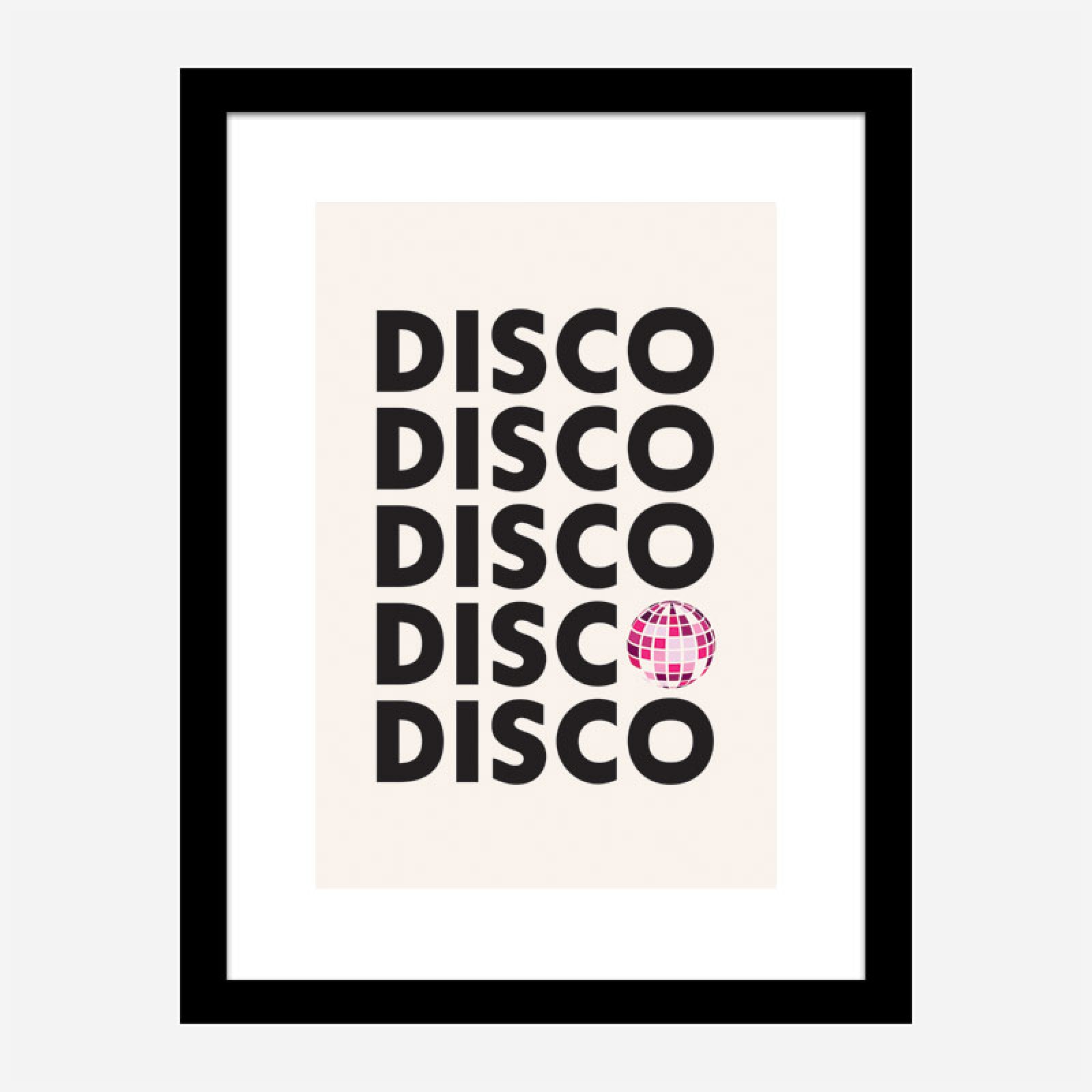 Disco Art Print