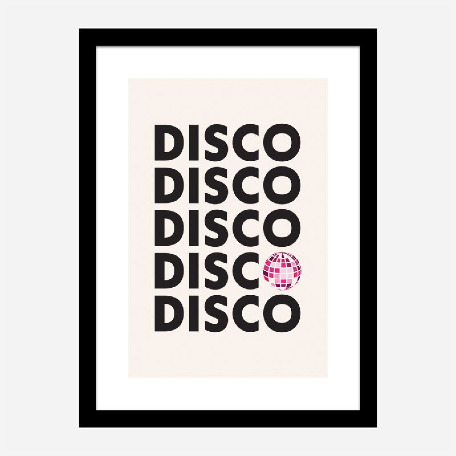 Disco Art Print