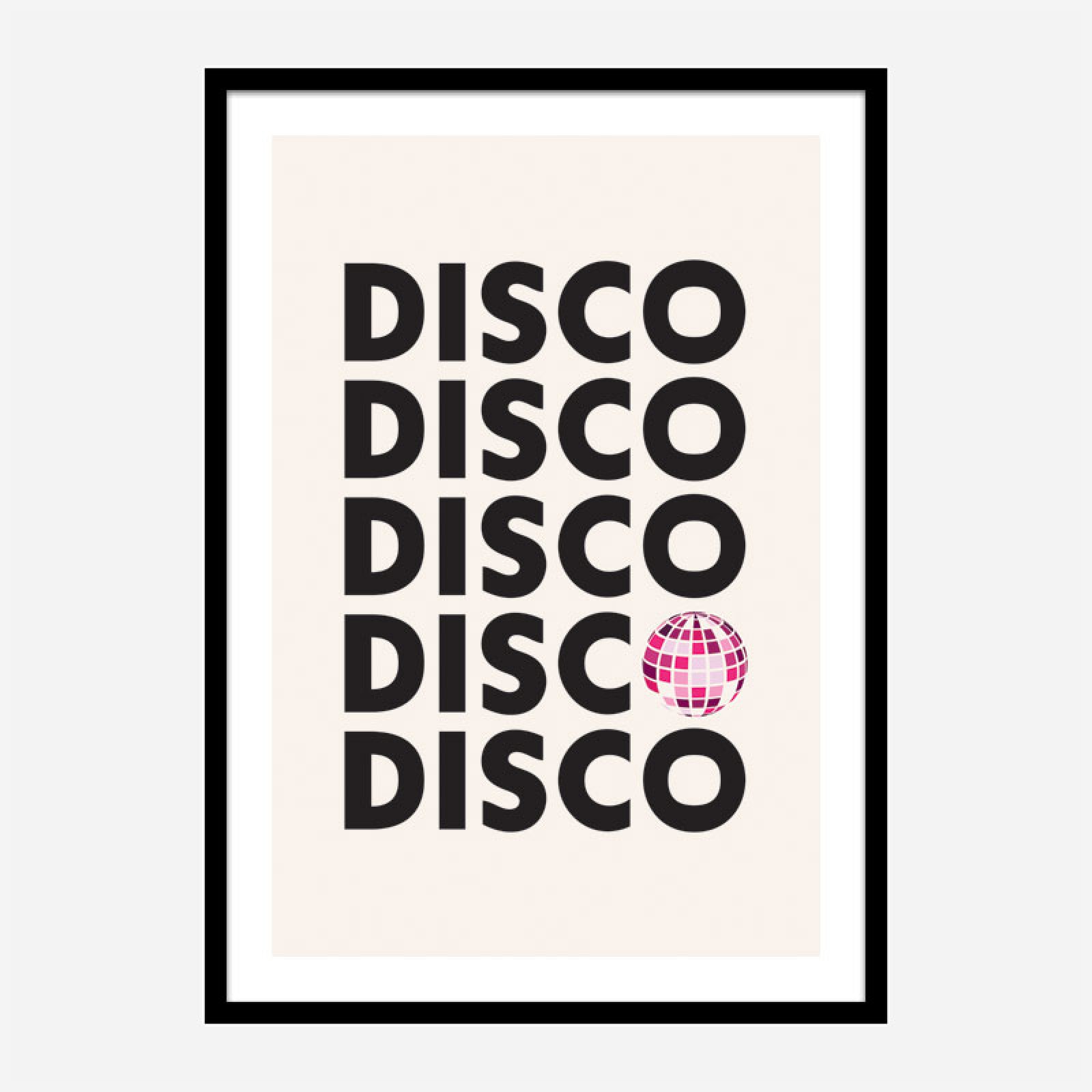 Disco Art Print