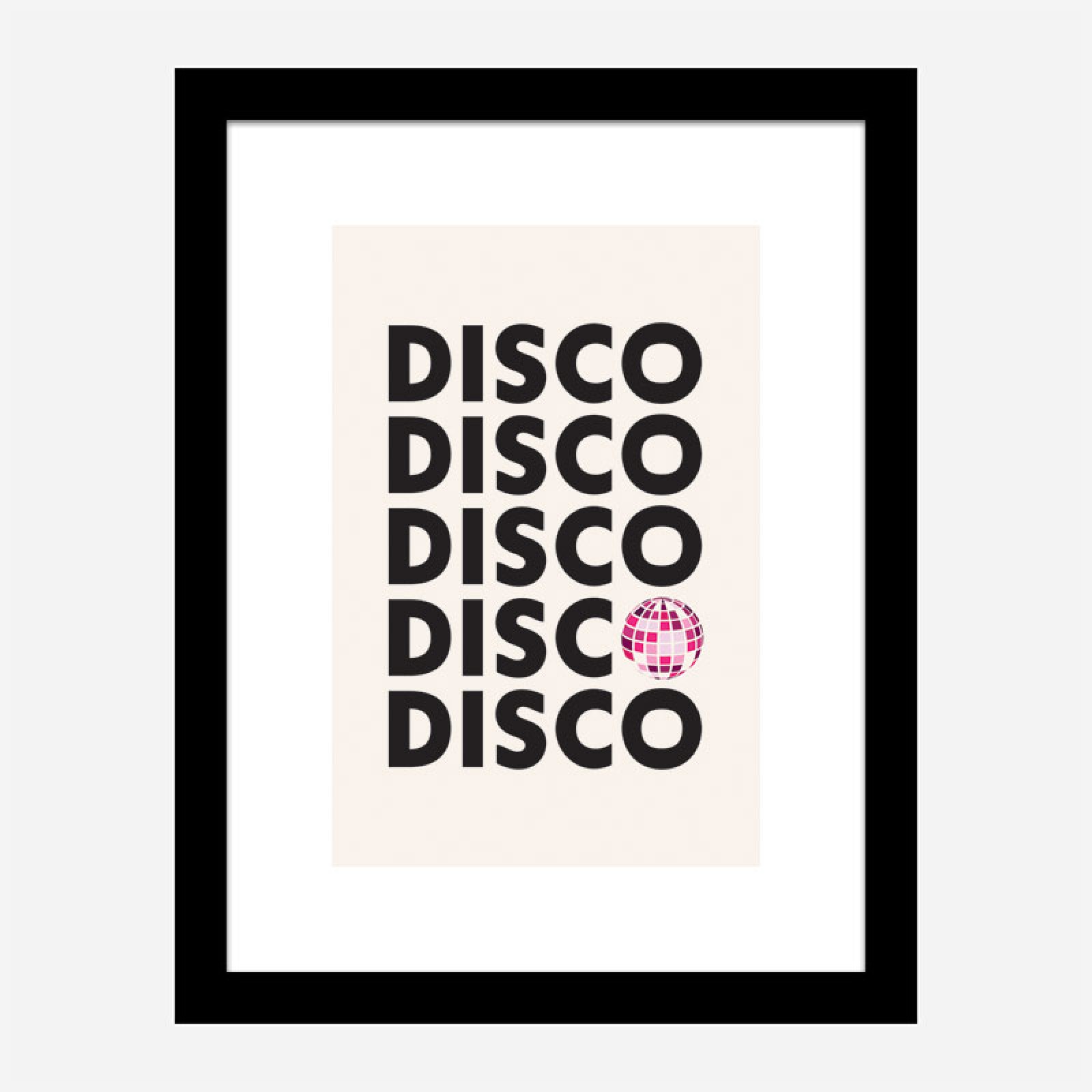 Disco Art Print