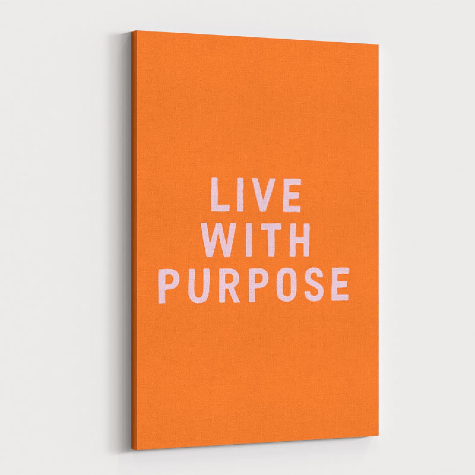 Live With Purpose Art Print