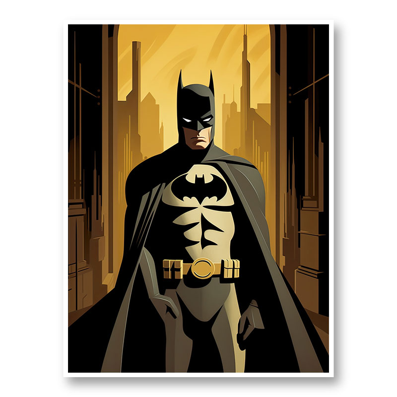 Batman Illustration Art Print