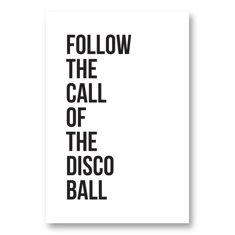 Disco Ball Art Print